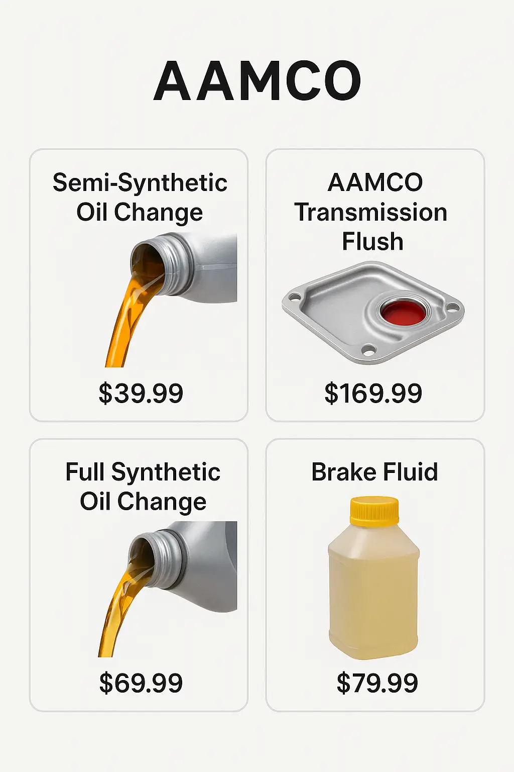 AAMCO Prices - PriceListo